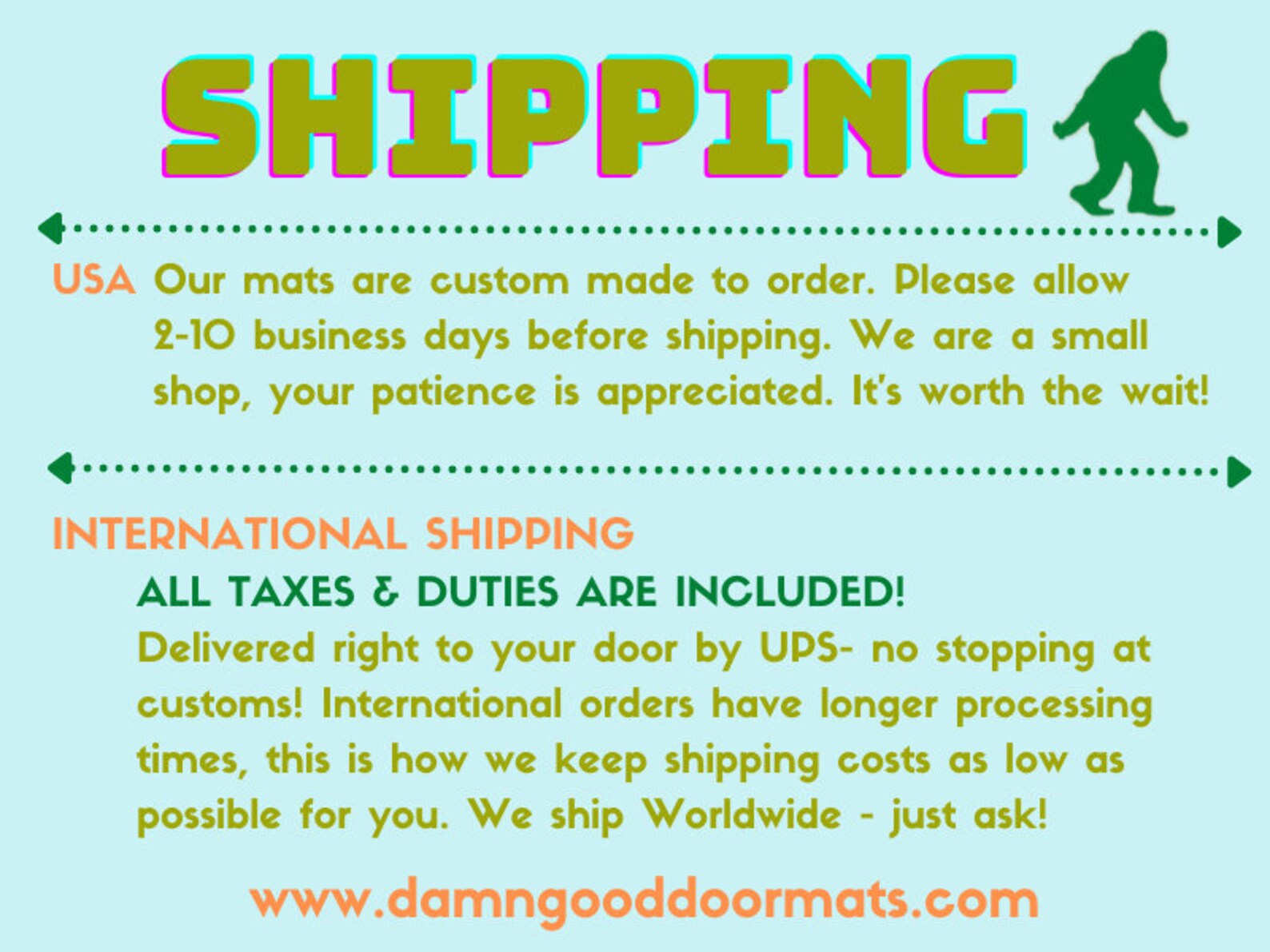 Haste Ye Back/ British Come Back Sign / Funny Doormat Rude | Etsy