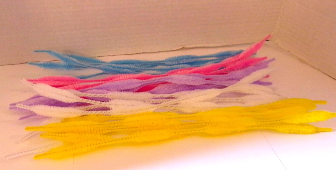 Bump Chenille Pipe Cleaners/ 25 Pieces- Pastel Colors*/holiday/ Craft ...