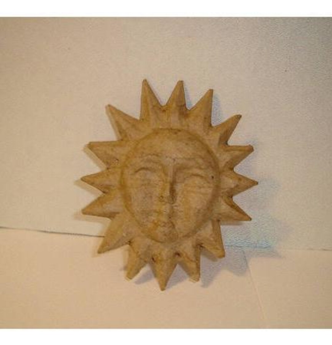 Paper Mache Sun/ 6" /home Decor/ Craft Supplies* - Etsy