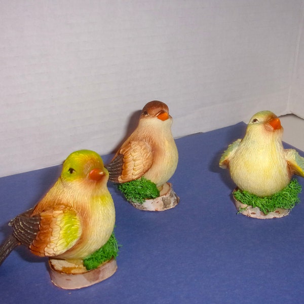 Resin Birds for Garden - Etsy