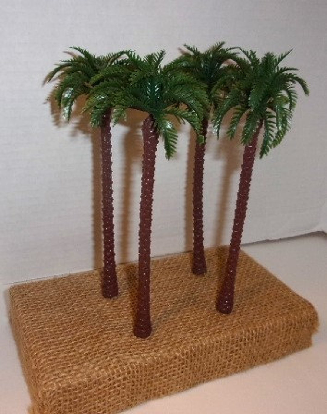 Miniature Palm Tree/ Assorted Sizes & Shapes and Set(s)/ Color Will ...