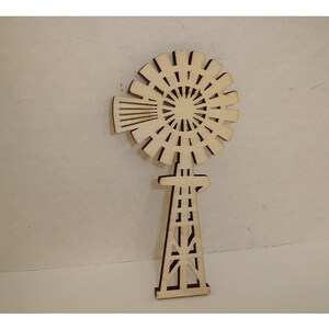 Miniature Farmhouse Unfinished Windmill/ Minis/ Craft Supplies - Etsy