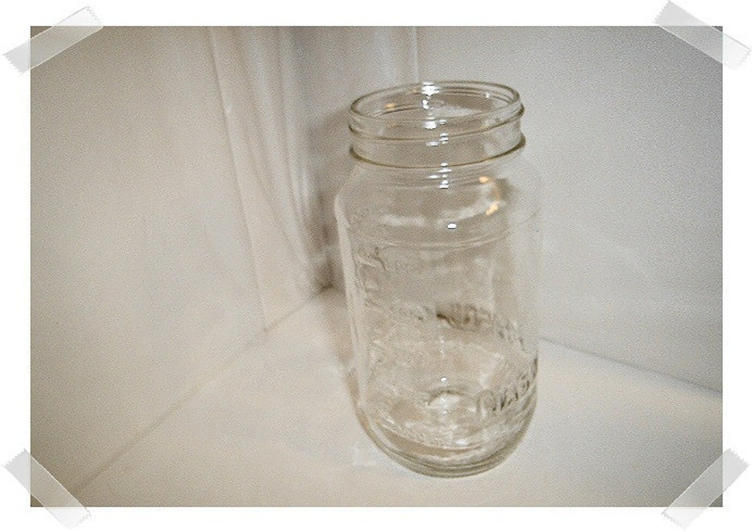 Vintage Glass Mason Jar/**no Lid OR With Lid/ Kitchen Wares* - Etsy