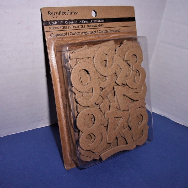 Chipboard Letters - Etsy