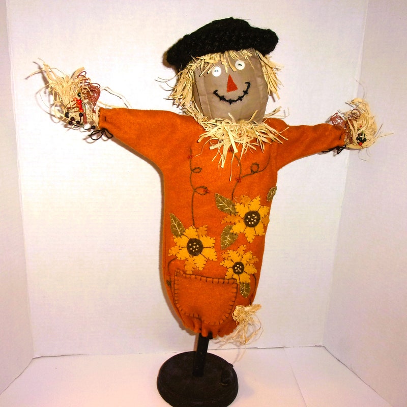 Primitive Scarecrow Doll - Etsy