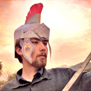 DIY Roman Helmet Mask: Printable Papercraft Template (PDF) - Etsy