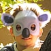 Koala Mask Template DIY No Sew Mask Pattern. Instantly Make a Koala ...