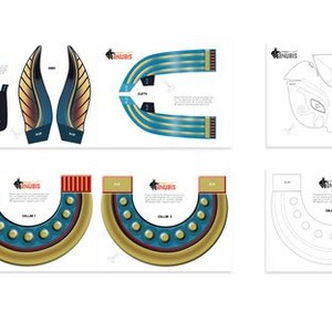 DIY Anubis Mask: No Sew Papercraft Template (PDF Download) - Etsy