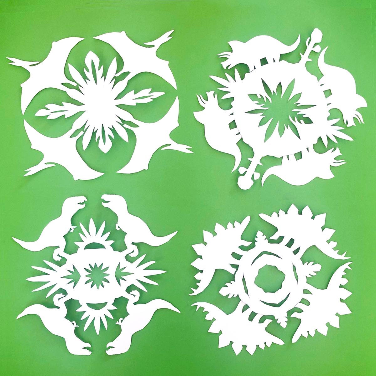 Anime Snowflake Template