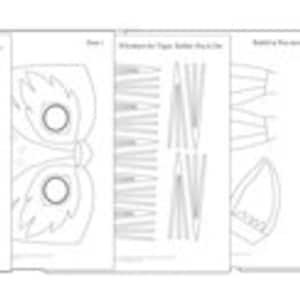 10 printable animal masks: Dog, Cat, Bear, Owl, Fox, Tiger, Deer ...