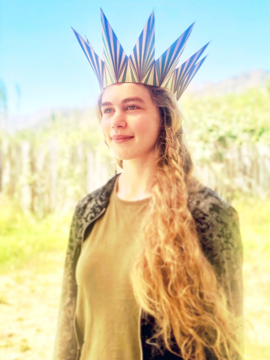DIY Star Crown Festival Headdress Printable Templates in to Make a 3D ...