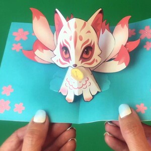 Kitsune Craft Activity Kit Templates. Download DIY Puppets, Masks and ...