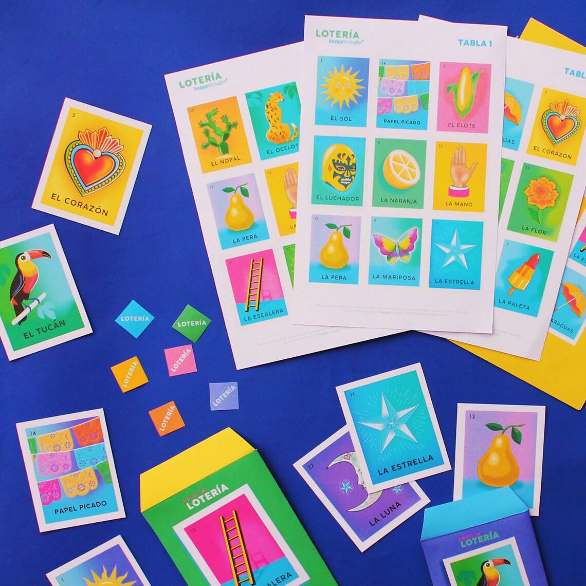 Print and Play Mexican Loteria Game Looking for a Fun and - Etsy