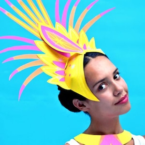 Printable Carnival Headpiece Templates – DIY Costume Masks (PDF) - Etsy