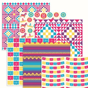 Mexico's Cinco De Mayo Digital Scrapbooking Party Kit. Instantly ...