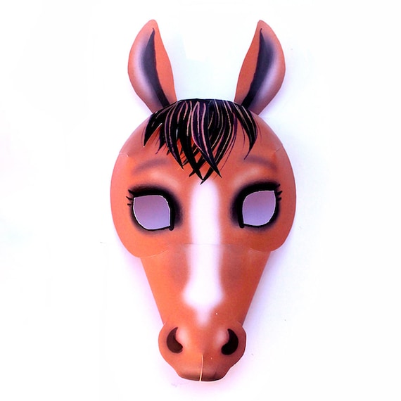 Printable Horse Mask