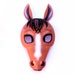 Horse Mask Template DIY No Sew Mask Pattern. Instantly Make a Paper 3D ...