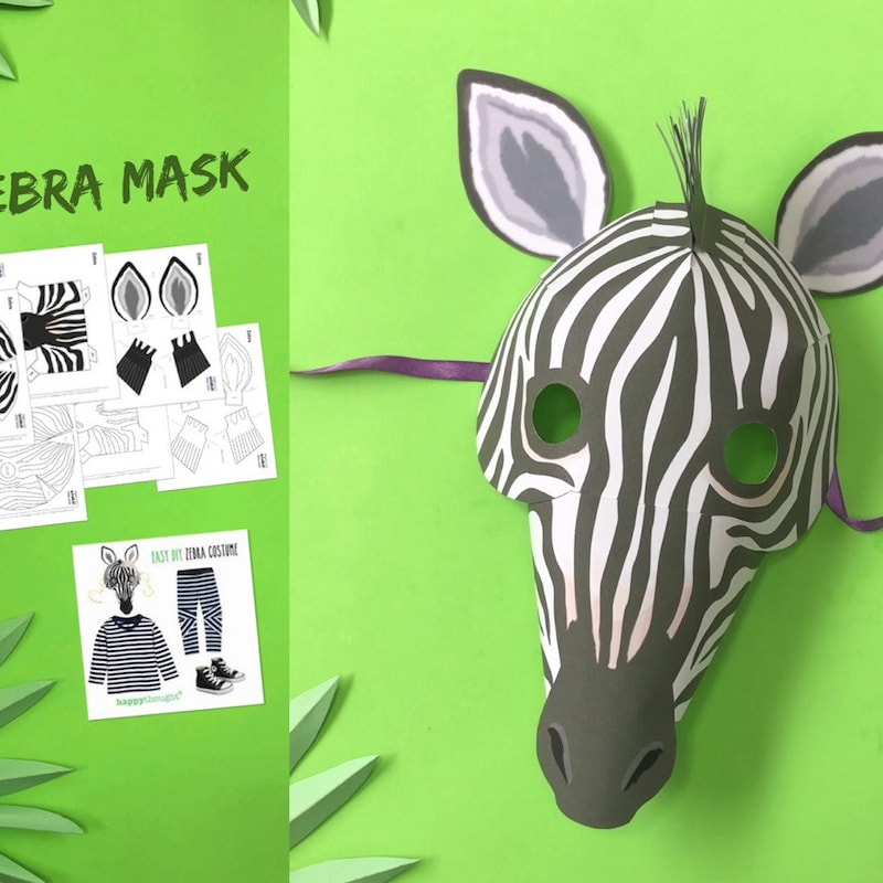 Animal Head Mask Costume - Etsy