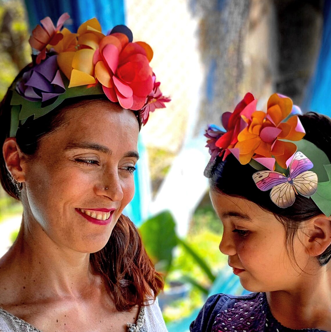 Paper Flower Crown Craft Kit. Make a Paper Flower Crown - Etsy