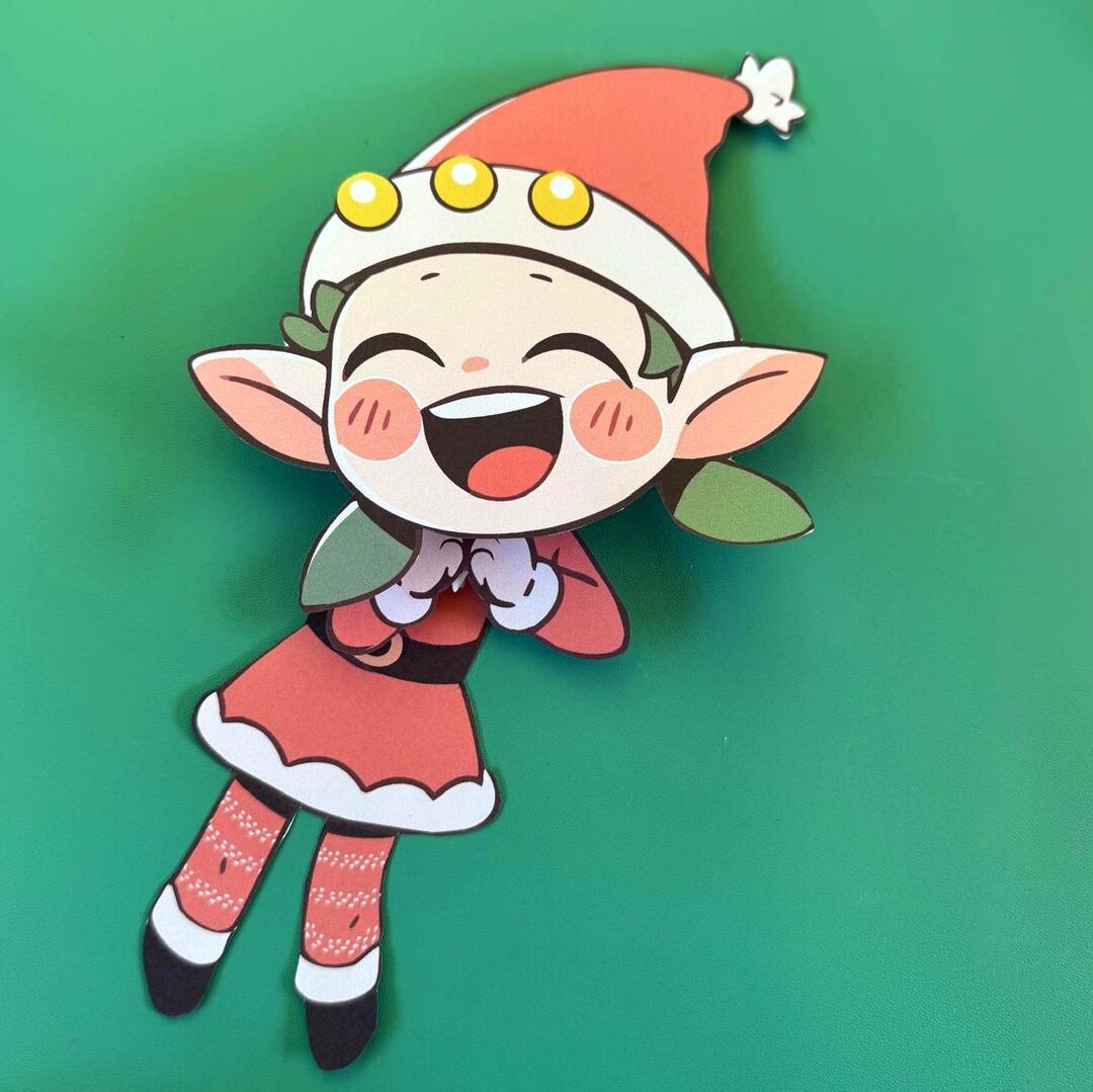 Christmas Elf Garland: DIY Paper Craft (digital PDF Download) - Etsy