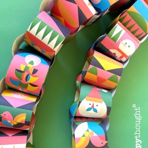 Chunky Paper Chain Garland: DIY Paper Craft (digital PDF Download) - Etsy