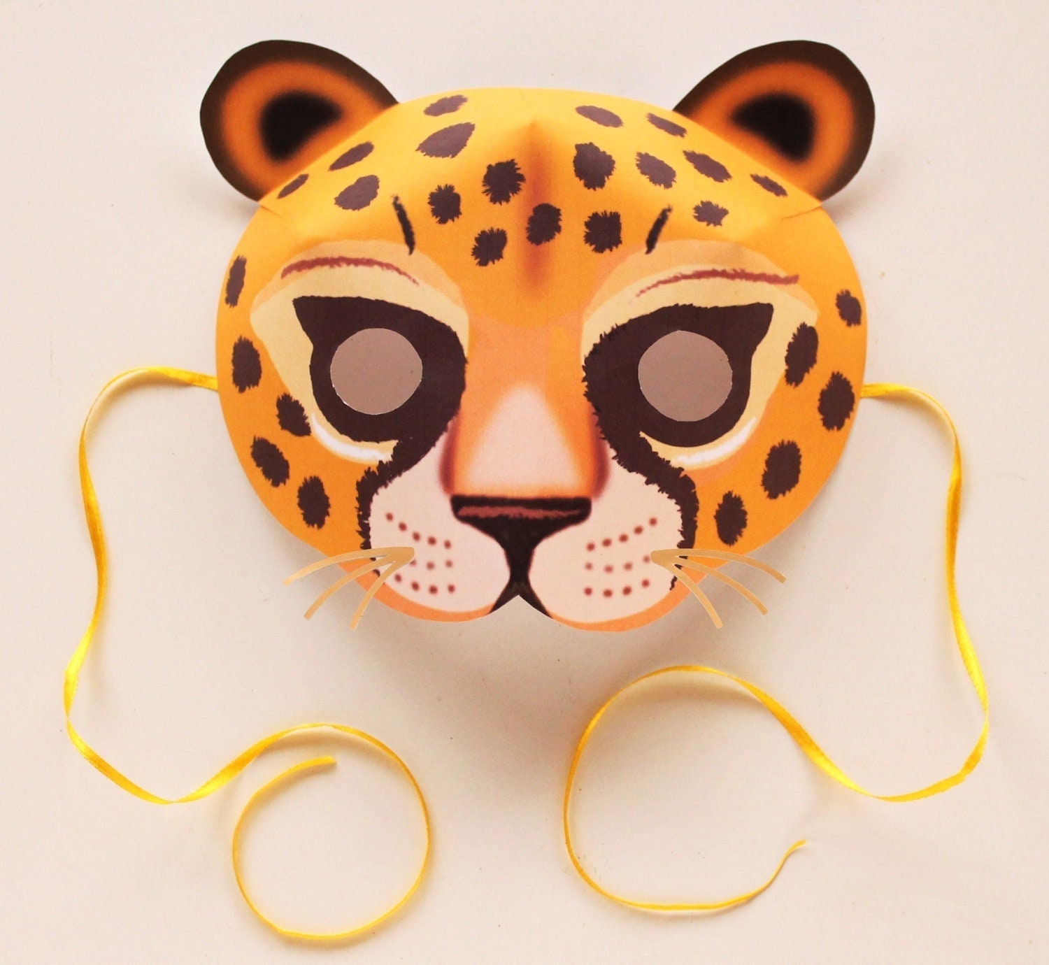 Leopard Mask Template