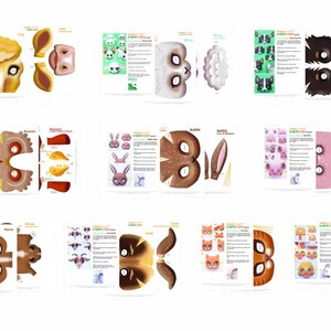 Duck Mask Template DIY No Sew Mask Pattern. Instantly Make a Paper 3D ...