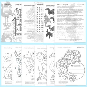 Dragon Craft Activity Kit Templates. Download & Make Puppets, Masks and ...