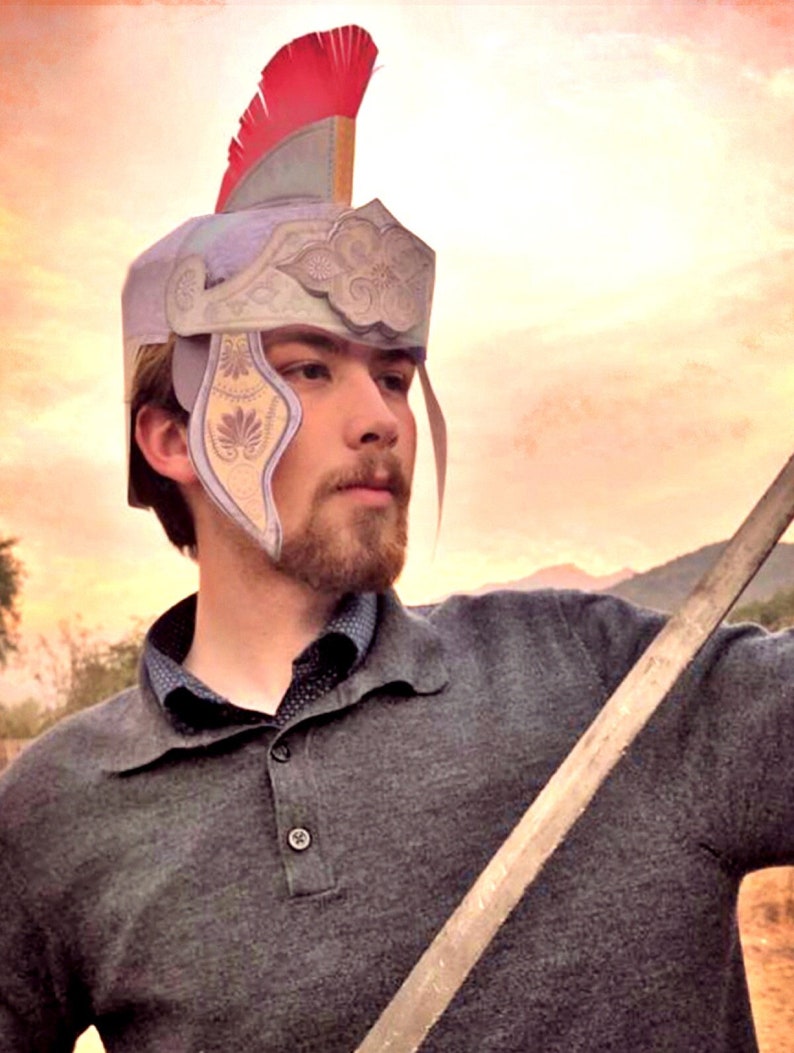 DIY Roman Helmet Mask: Printable Papercraft Template (PDF) - Etsy