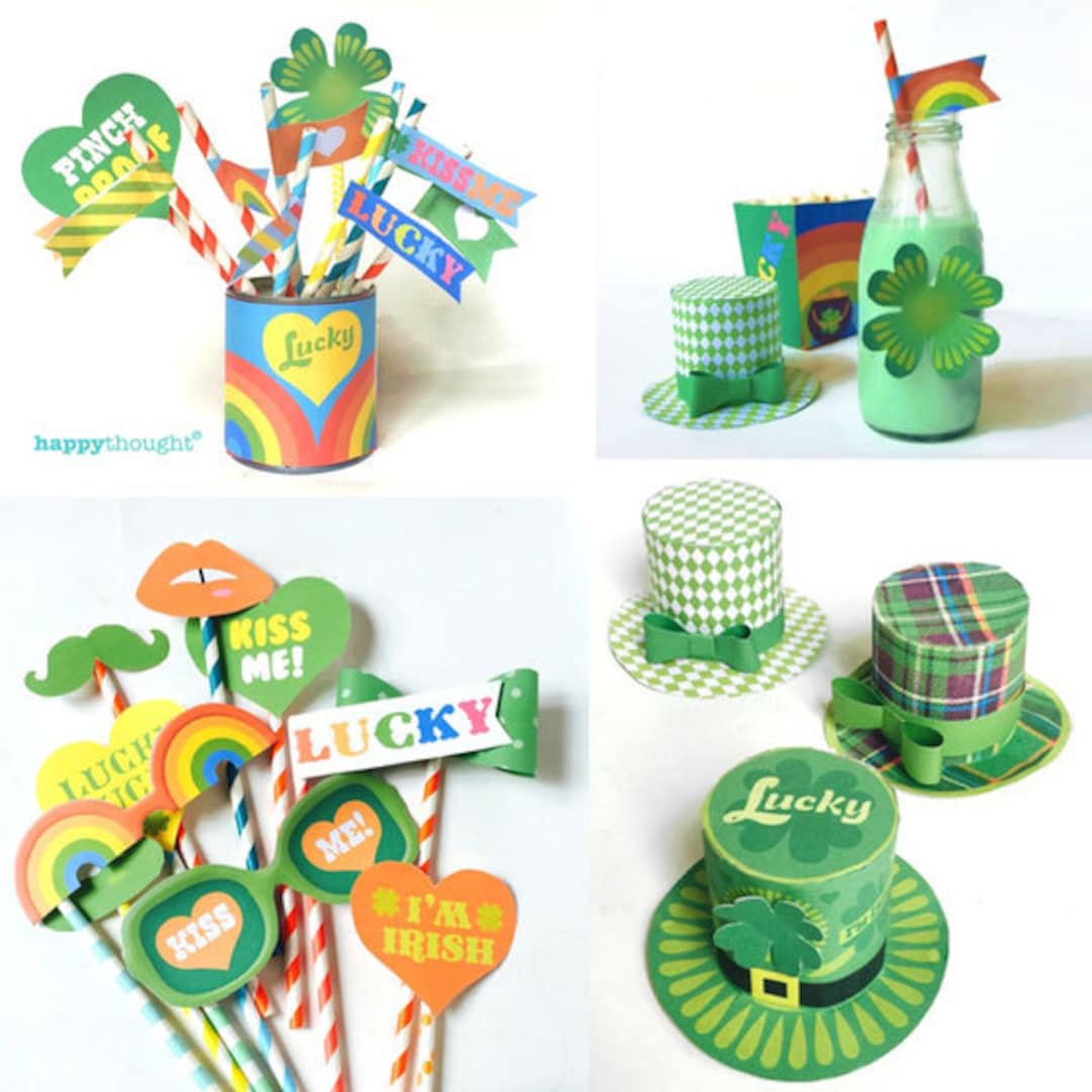 St Patrick's Day Party Printables to Instantly Download. 10 PDF Party ...
