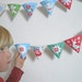 Printable Christmas Advent Calendar Garland: DIY Pocket Garland (PDF ...