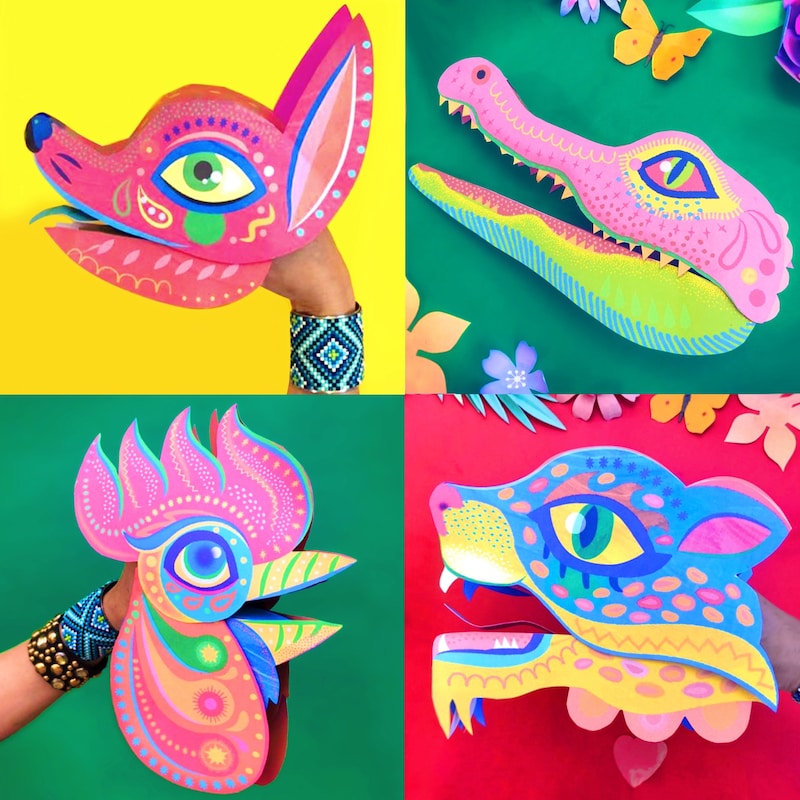 Dragon Puppets Ideas - Etsy
