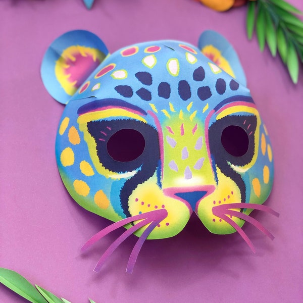 Paper Animal Mask - Etsy