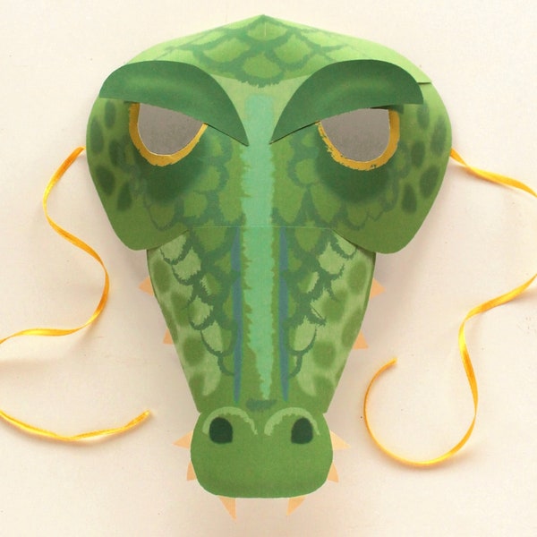 Crocodile Mask - Etsy