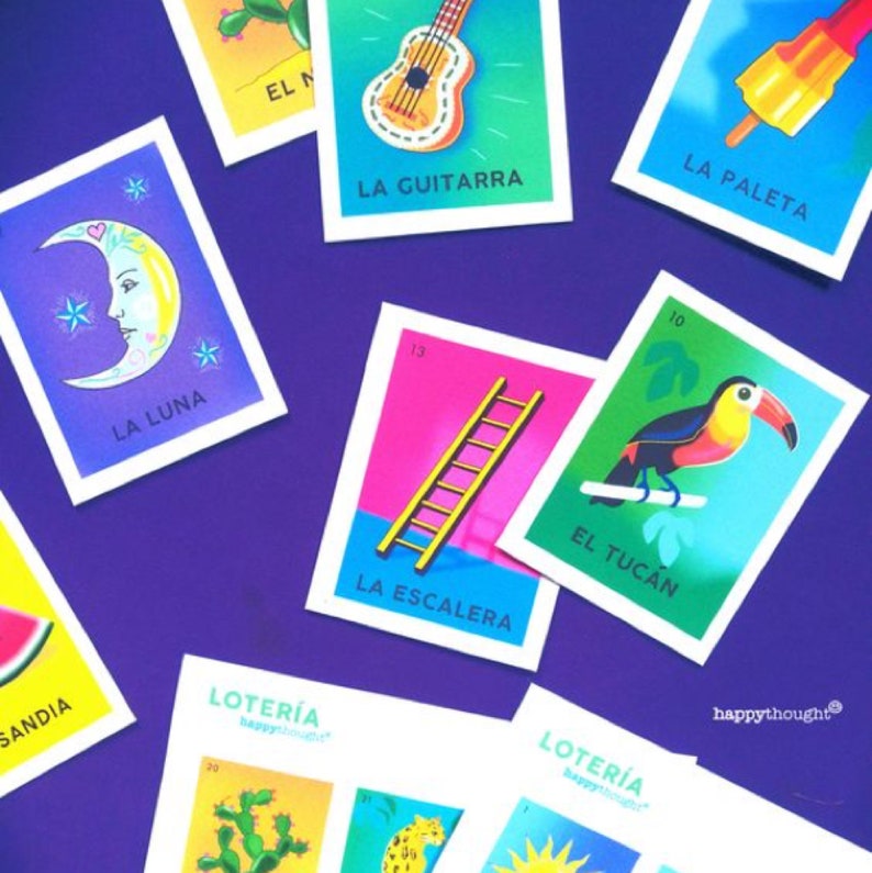 Print and Play Mexican Loteria Game Looking for a Fun and - Etsy