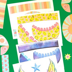 DIY Party or Festival Hat Templates. Printable Pdf Patterns ...