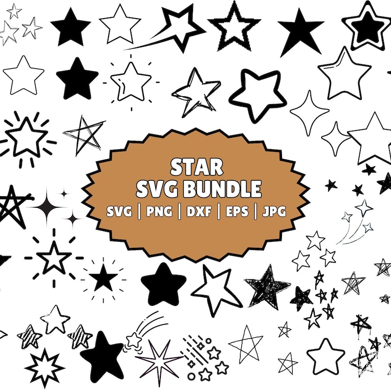 Star Svg - Etsy