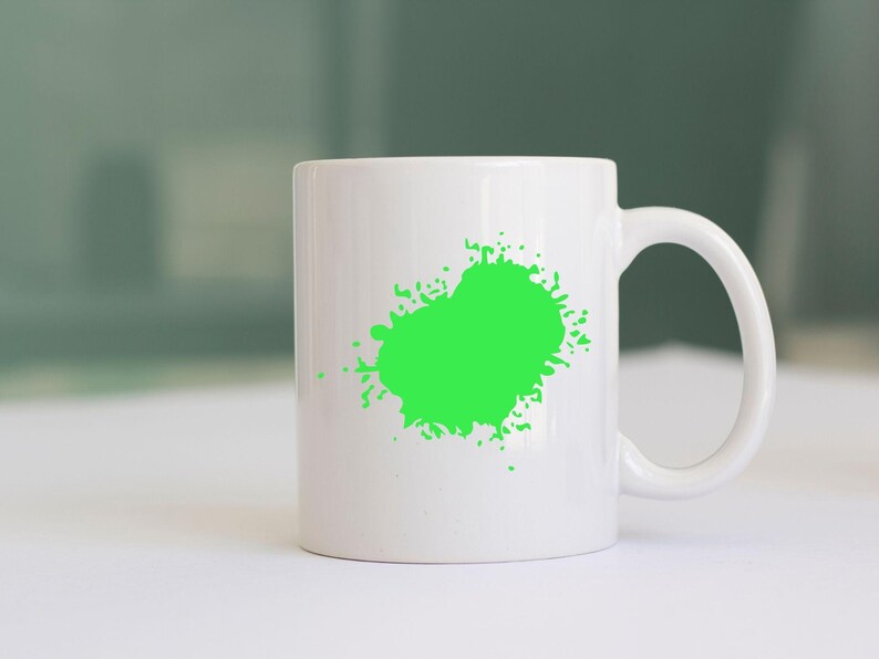Paint Splatter SVG Bundle: Ink Splats, Vector Clipart (digital Download ...