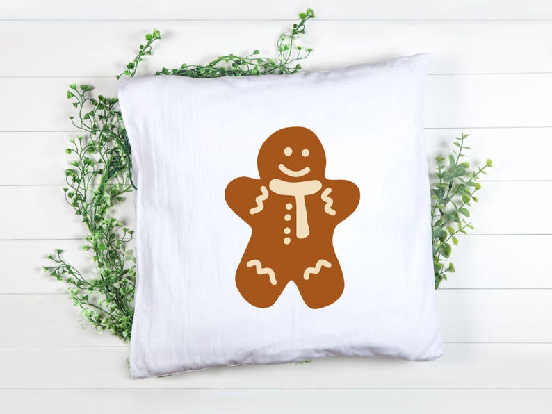 Gingerbread Man SVG Bundle, Christmas Cut Files (digital Download) - Etsy
