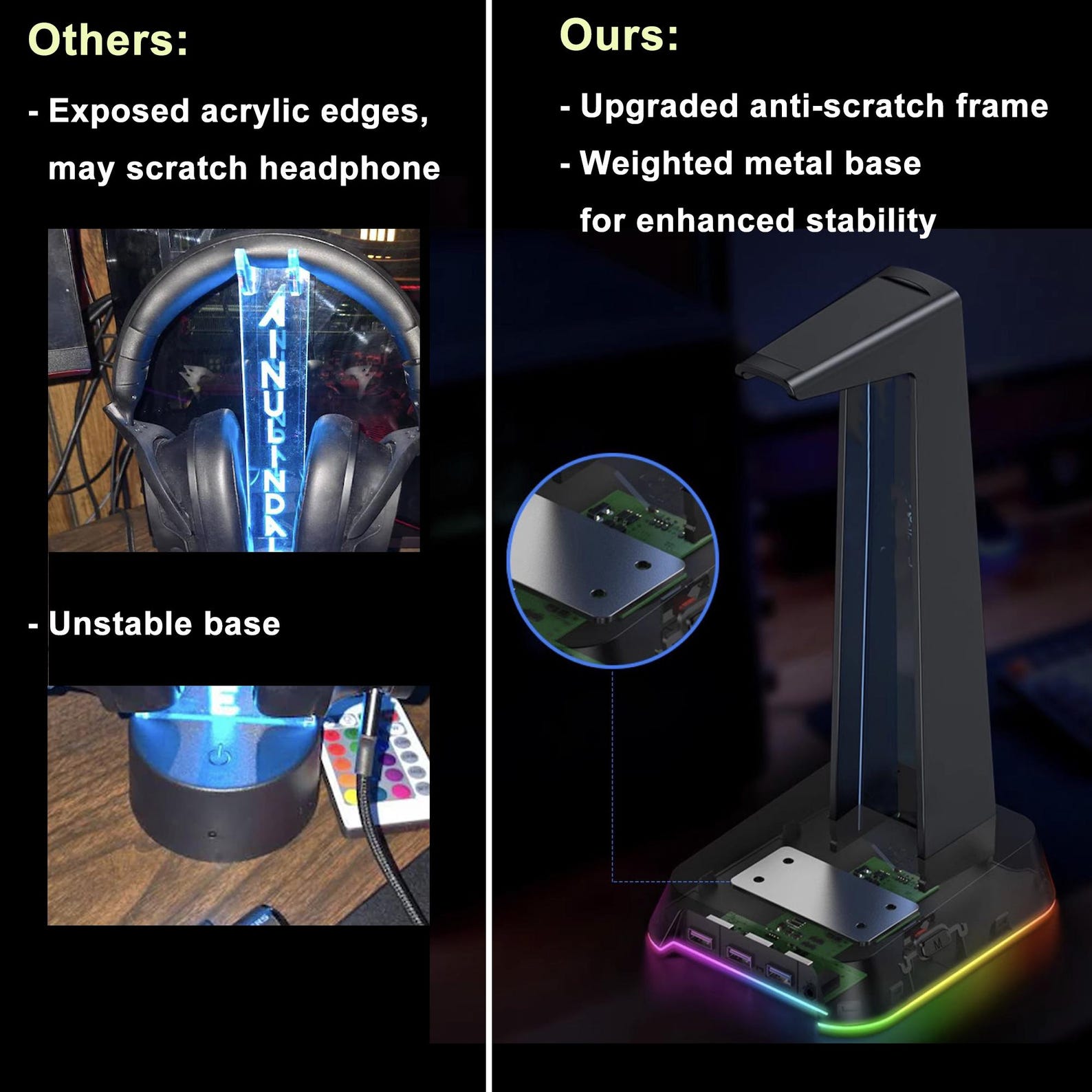 World of Warcraft Horde Personalized Headphone Stand - Gamer Desk ...