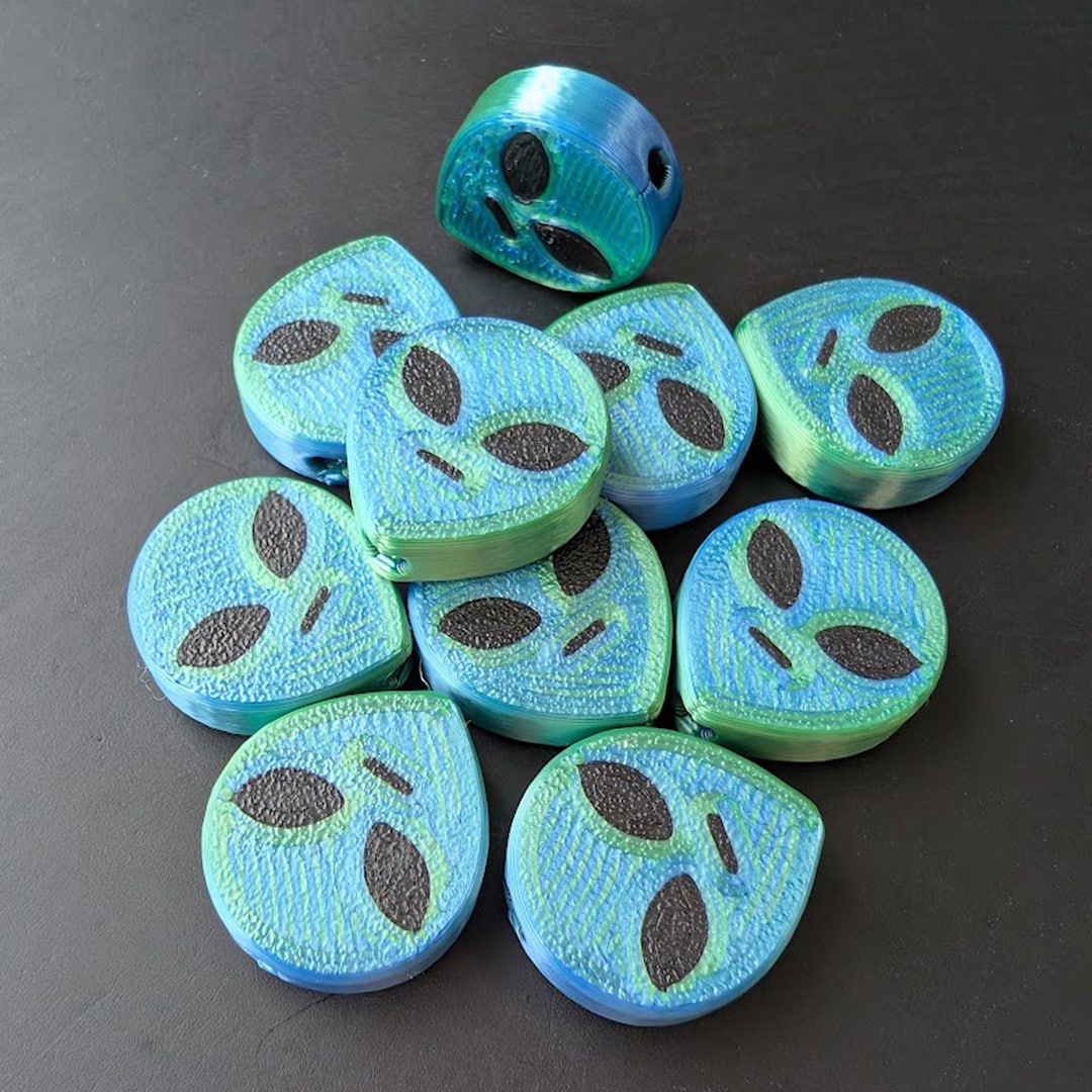 Blue and Green Color Shift Alien Beads - Etsy