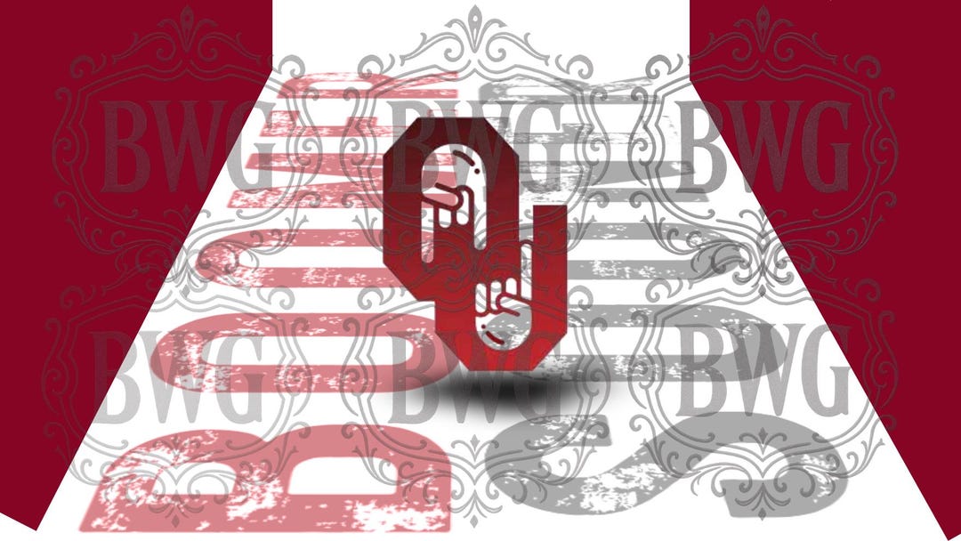 SVG PNG OKLAHOMA Boomer Sooner up Horns Down - Etsy