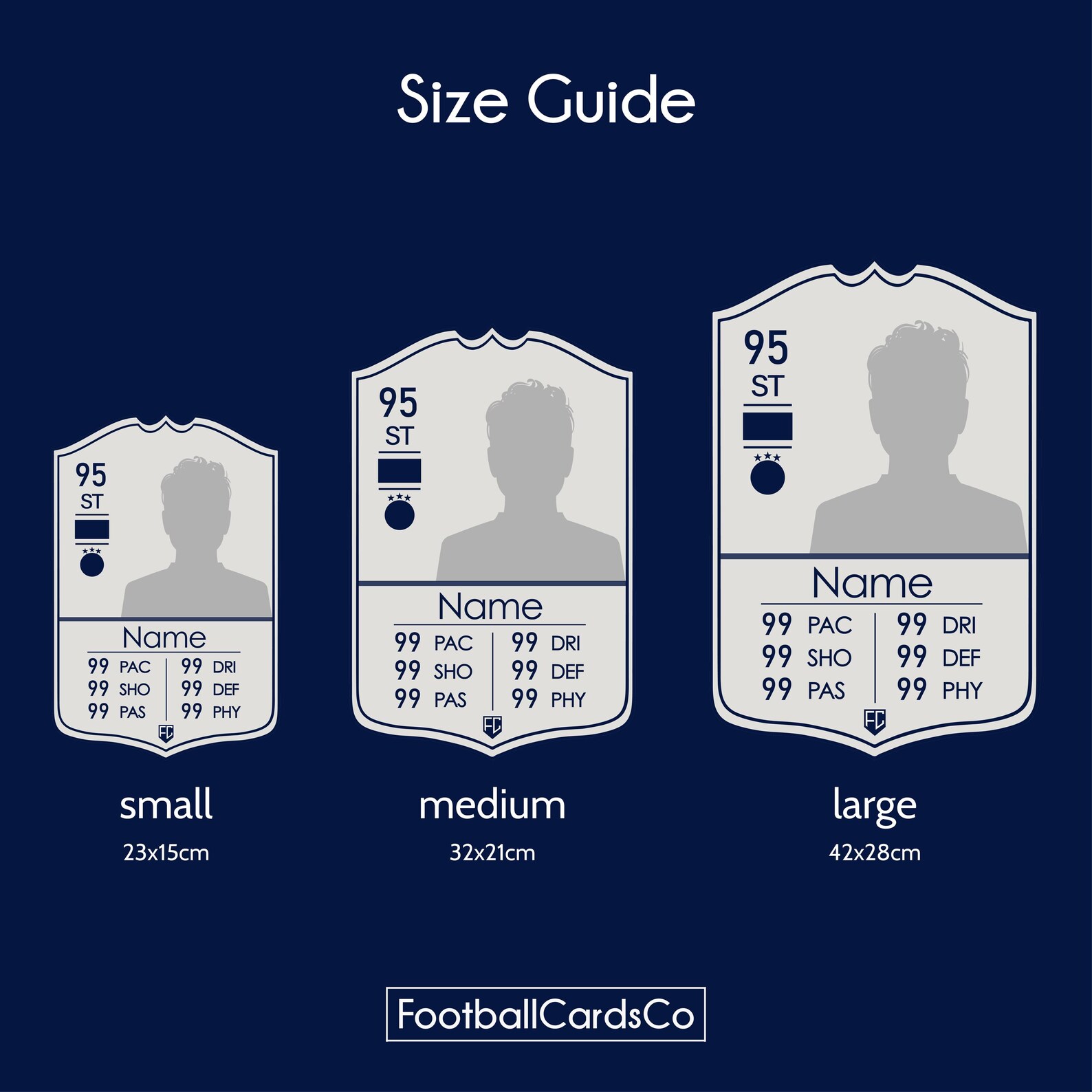 Personalized FIFA Card 20 Card Background Football Gift EAFC 24 ...