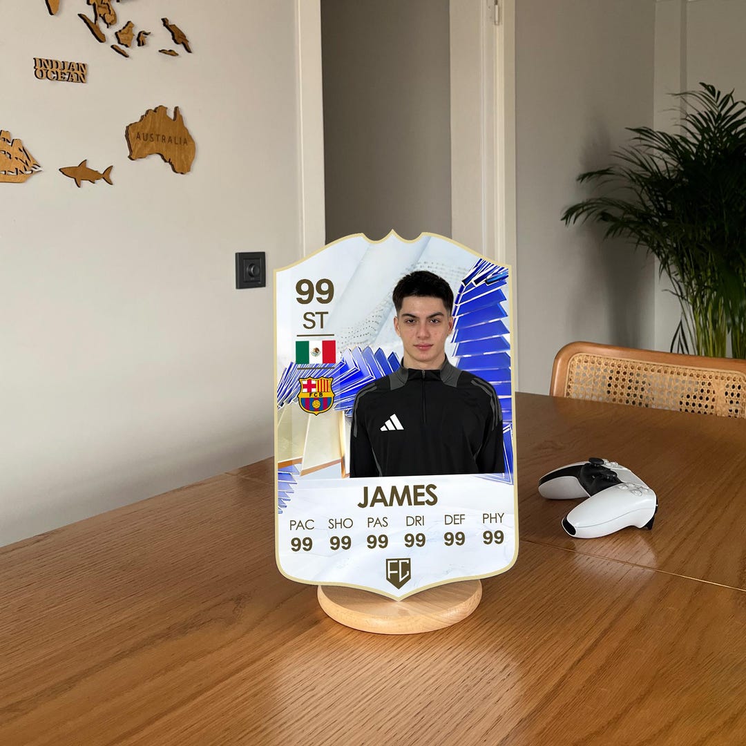 Personalized FIFA Card | Team of the Year: Icon | Football Gift | EAFC 24 Ultimate Team Fan ...
