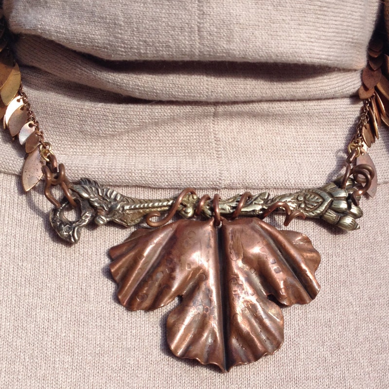 Fold Formed Pendant - Etsy