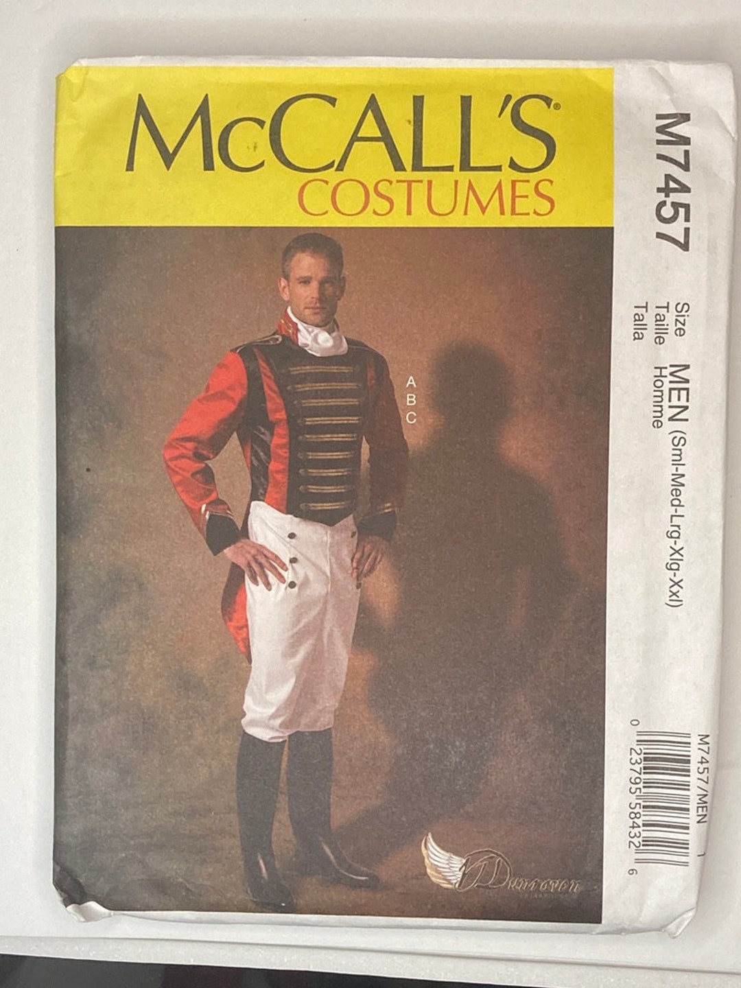Men's Historical Costume Pattern by Mccall's M7457 - Etsy
