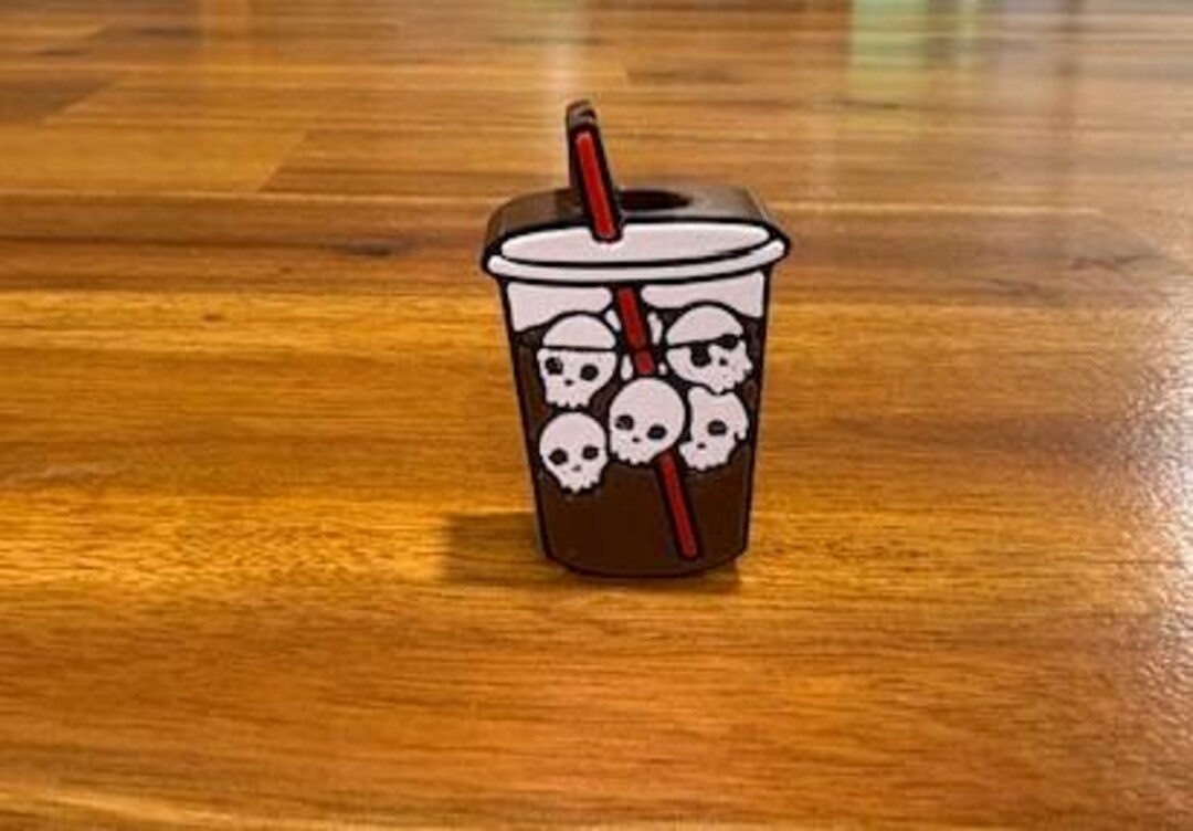Skull Espresso 3D Printed Straw Topper/standard and 40 Oz Stanley ...