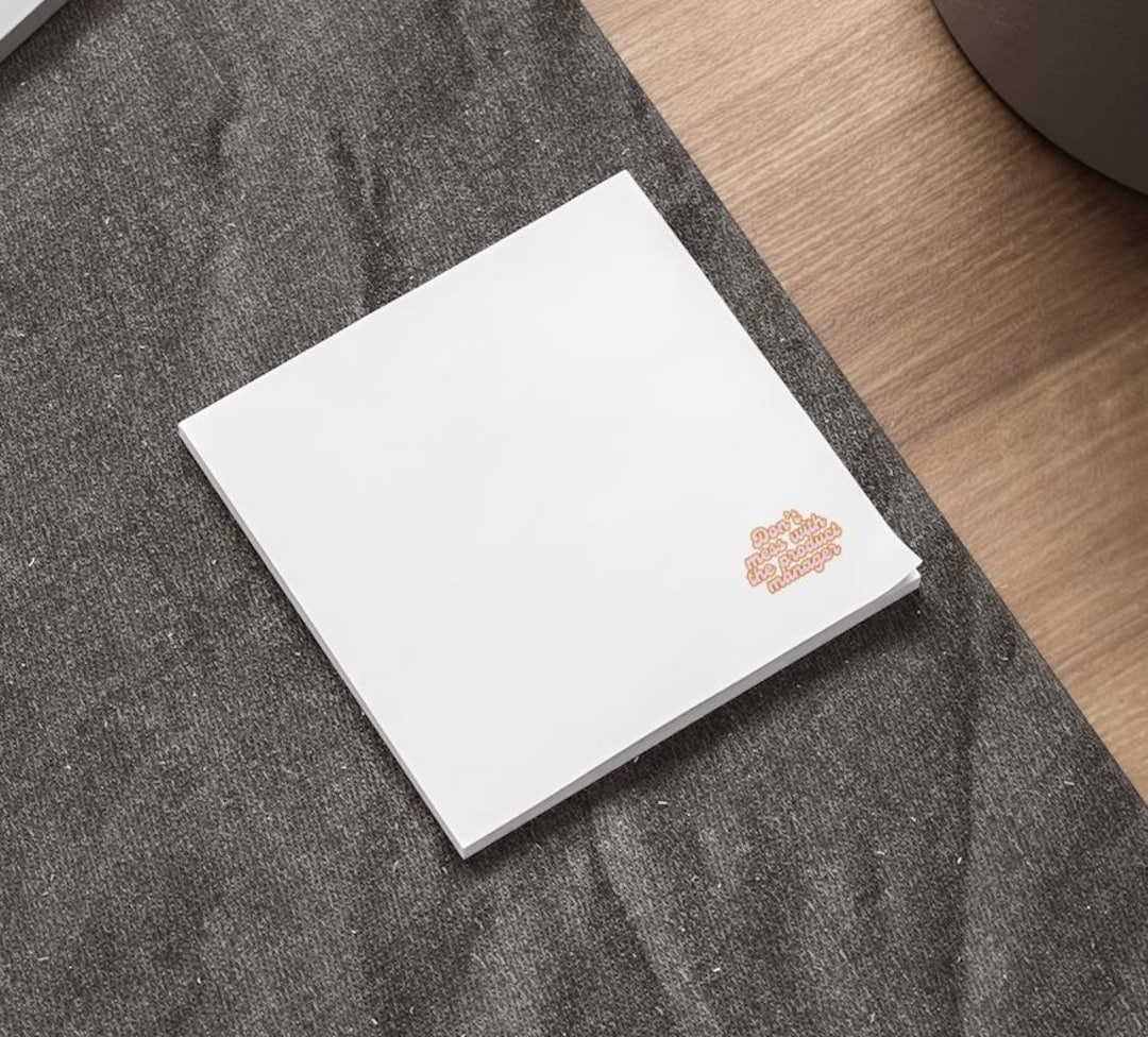Funny Post-it® Note Pads for Product Managers, Office Supplies, Sticky ...