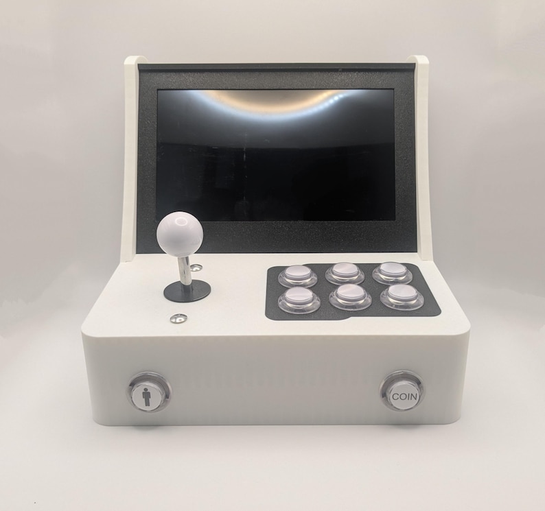 Minicade Arcade - Custom Built Mini Bar Top Arcade. White and Galaxy ...