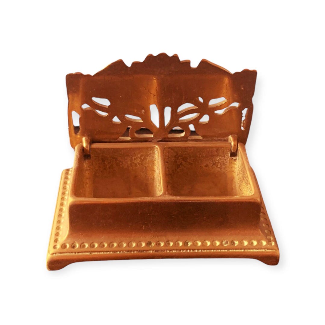 Antique Postage Stamp Holder, Brass Postage Stamp Holder. - Etsy